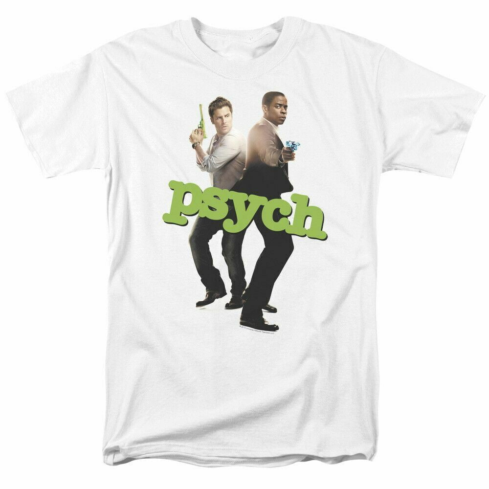 Psych Hands Up T Shirt Mens Licensed Classic TV Show Gus James White ...