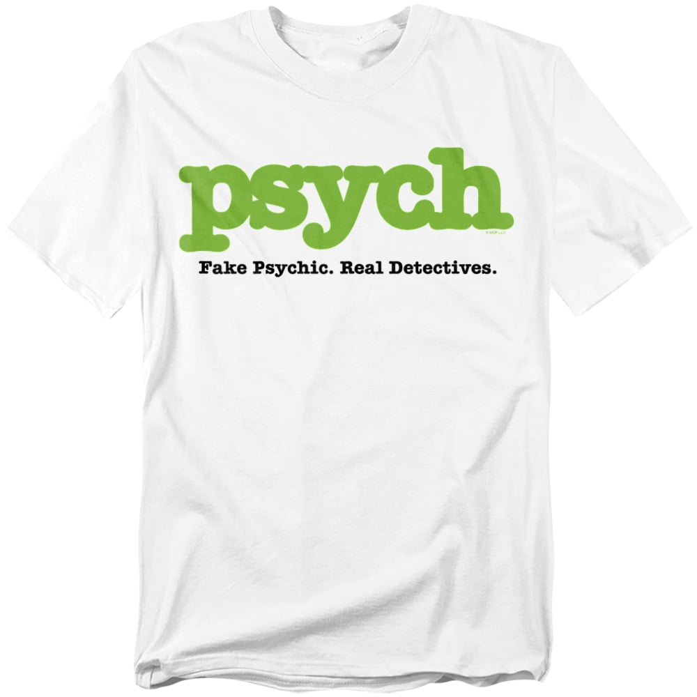 Psych T-Shirt Title Unisex Graphic Tee For Men & Women - Walmart.com