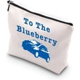 Psych TV Show Inspired To The Blueberry Zipper Pouch Cosmetics Bag For ...