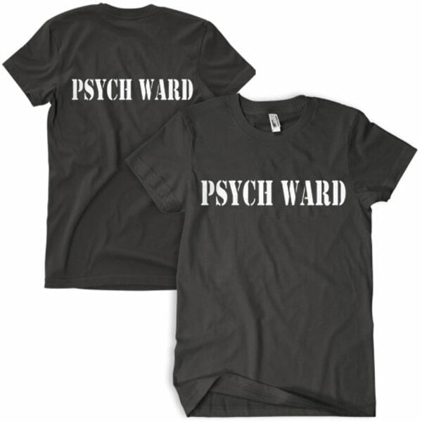 Psych Ward T-Shirt, Black - Small - Walmart.com