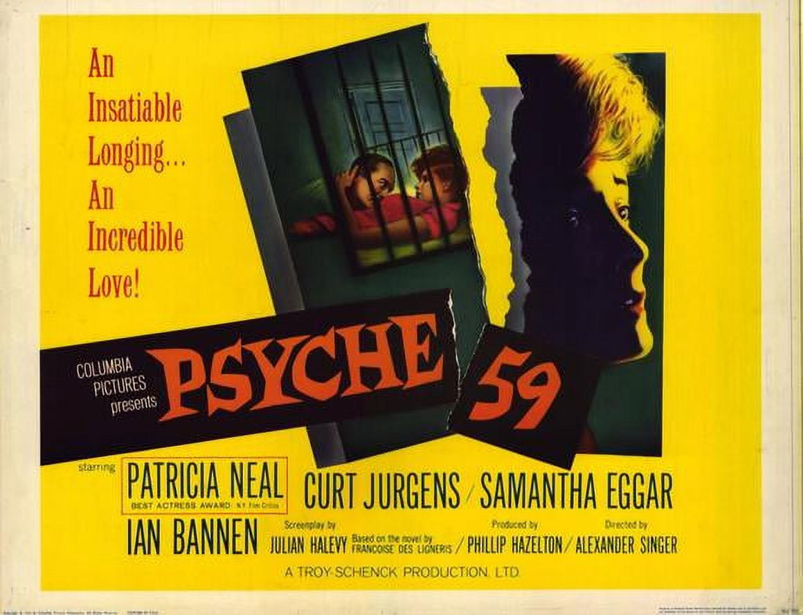 Psyche 59 - movie POSTER (Style I) (11" x 14") (1964) - Walmart.com