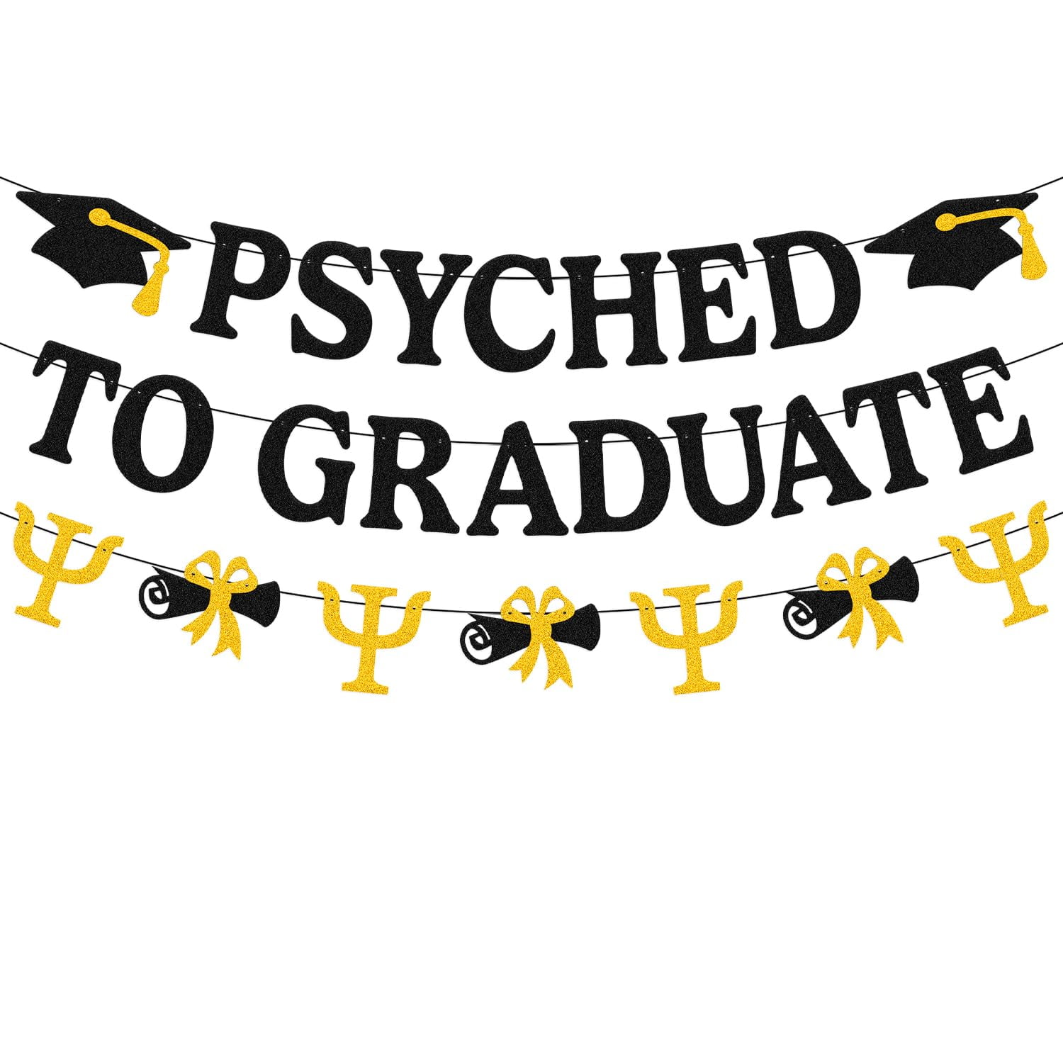 Psyched to GraduateTRDN Banner - Psychology Graduation Party ...