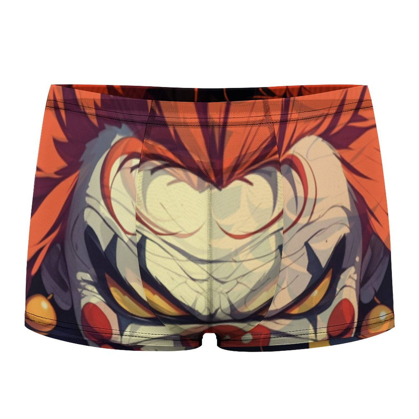 Psychedelic Clown Joker Men's Mesh Boxer Briefs Cooling Breathable ...