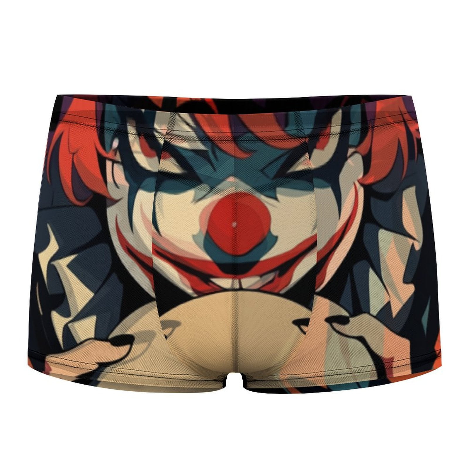 Psychedelic Clown Joker Men's Mesh Boxer Briefs Cooling Breathable ...