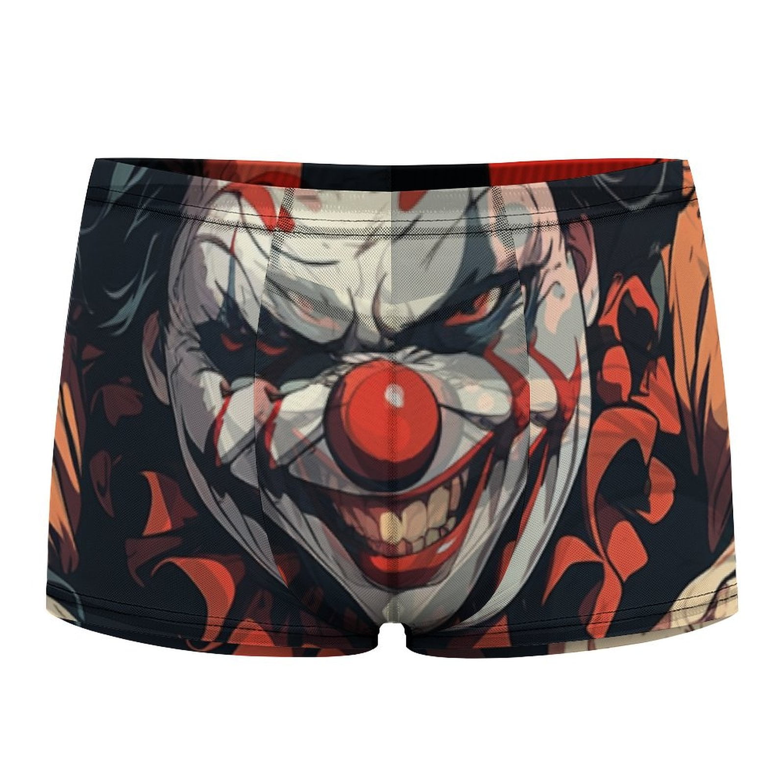 Psychedelic Clown Joker Men's Mesh Boxer Briefs Cooling Breathable ...
