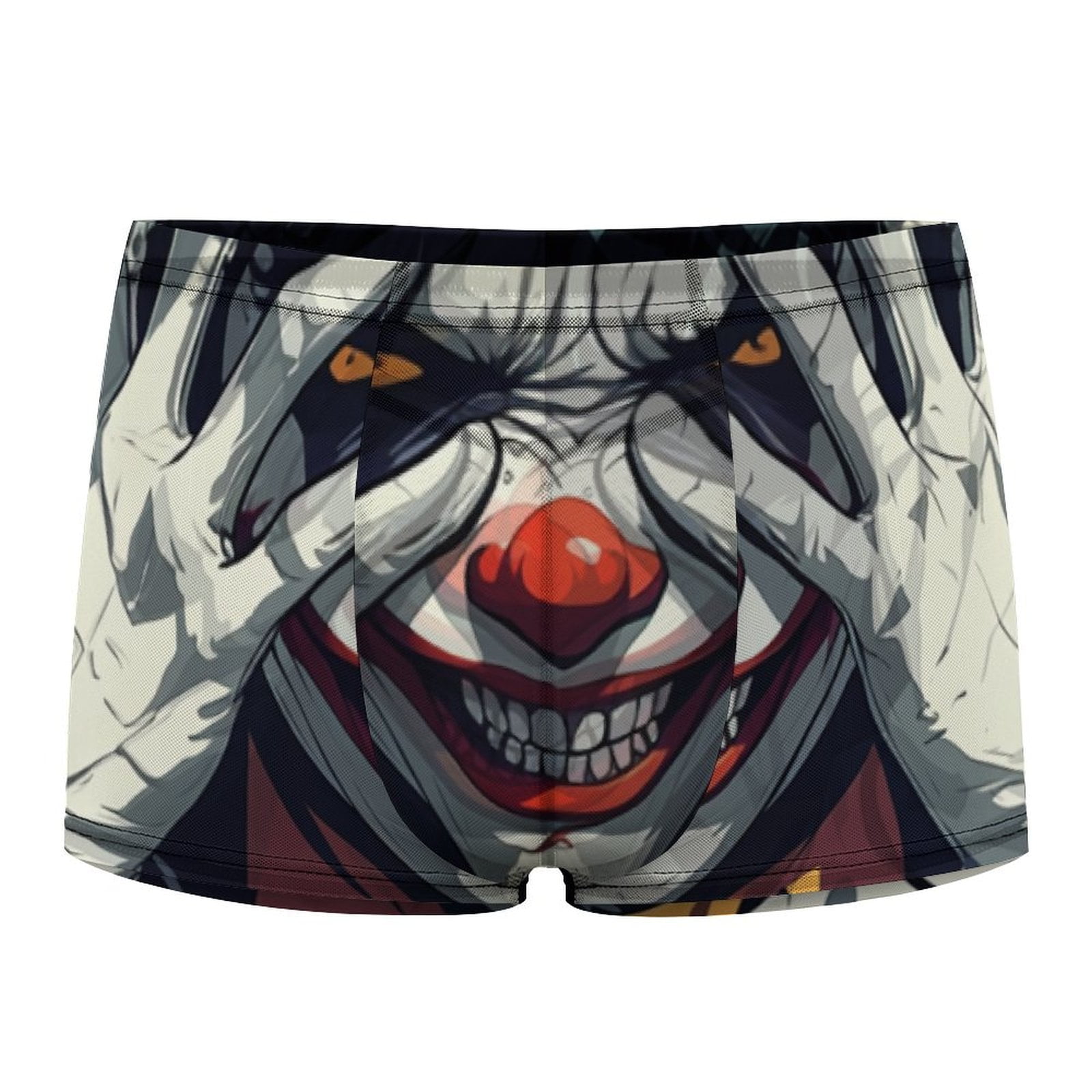 Psychedelic Clown Joker Men's Mesh Boxer Briefs Cooling Breathable ...