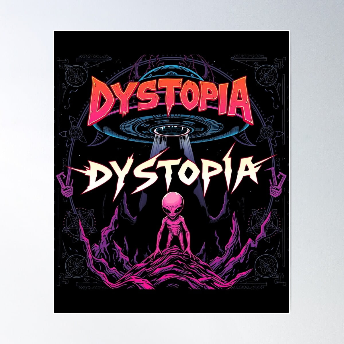 Psychedelic Cosmic Horror Alien Art – “Dystopia” With Malay Occult ...