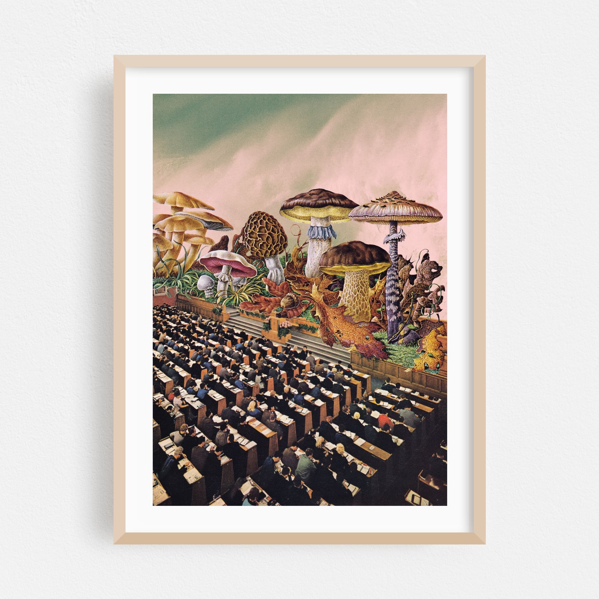 Psychedelic Experience - Bethel New York Collage Surrealism Psychedelic ...