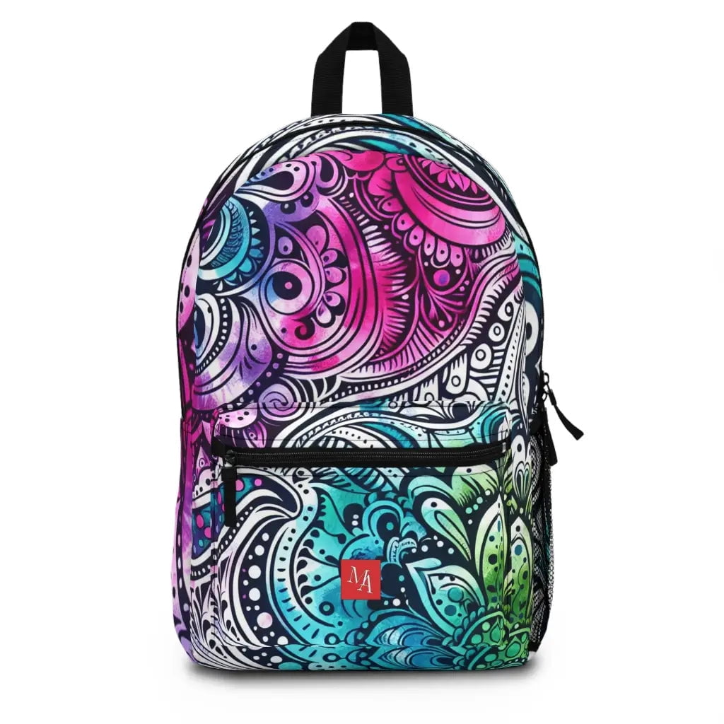 Psychedelic Paisley Panorama - Backpack - Walmart.com