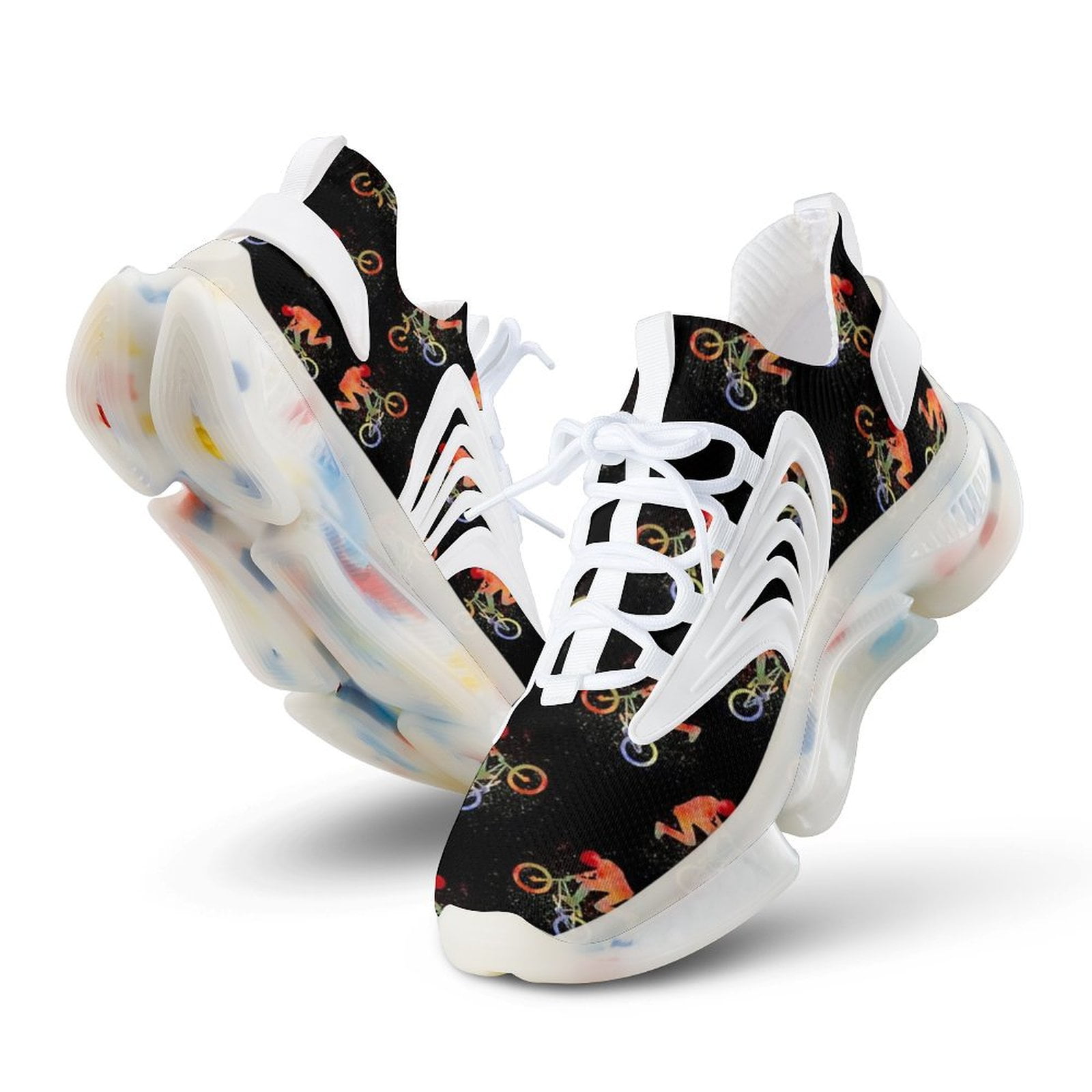 Psychedelic Peace Sign Art Prints Walking Shoes for Men Woman ...