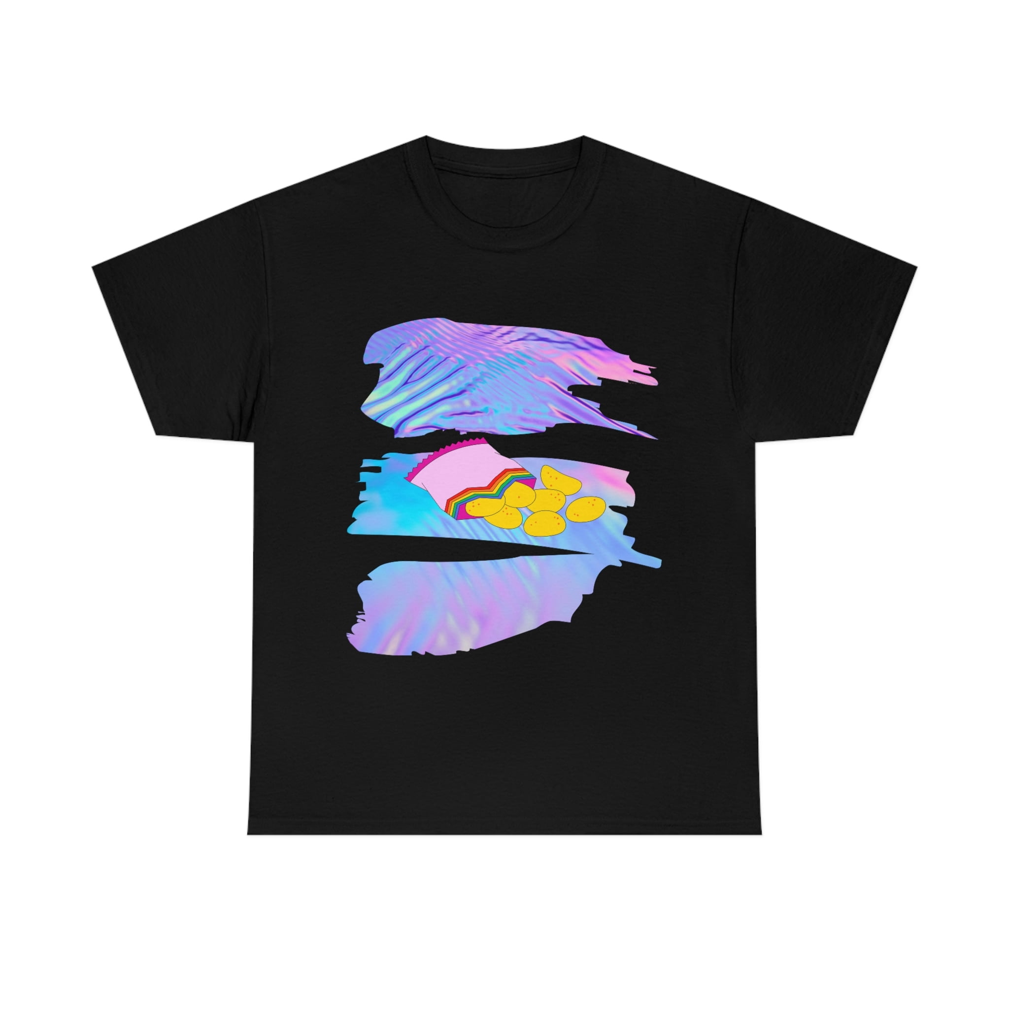 Psychedelic Potato Chips T-Shirt - Walmart.com