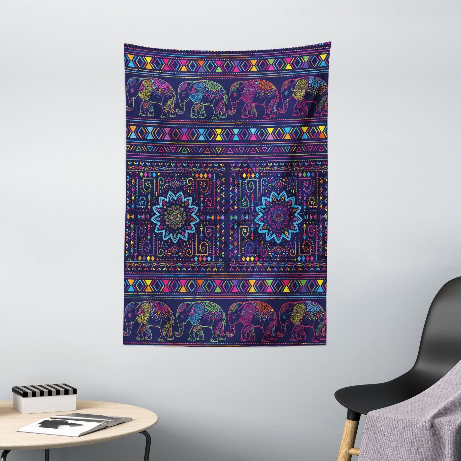 Psychedelic Tapestry, Traditional Middle Eastern and Moroccan Persian ...
