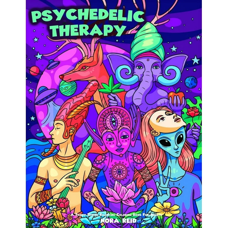 trippy coloring book
