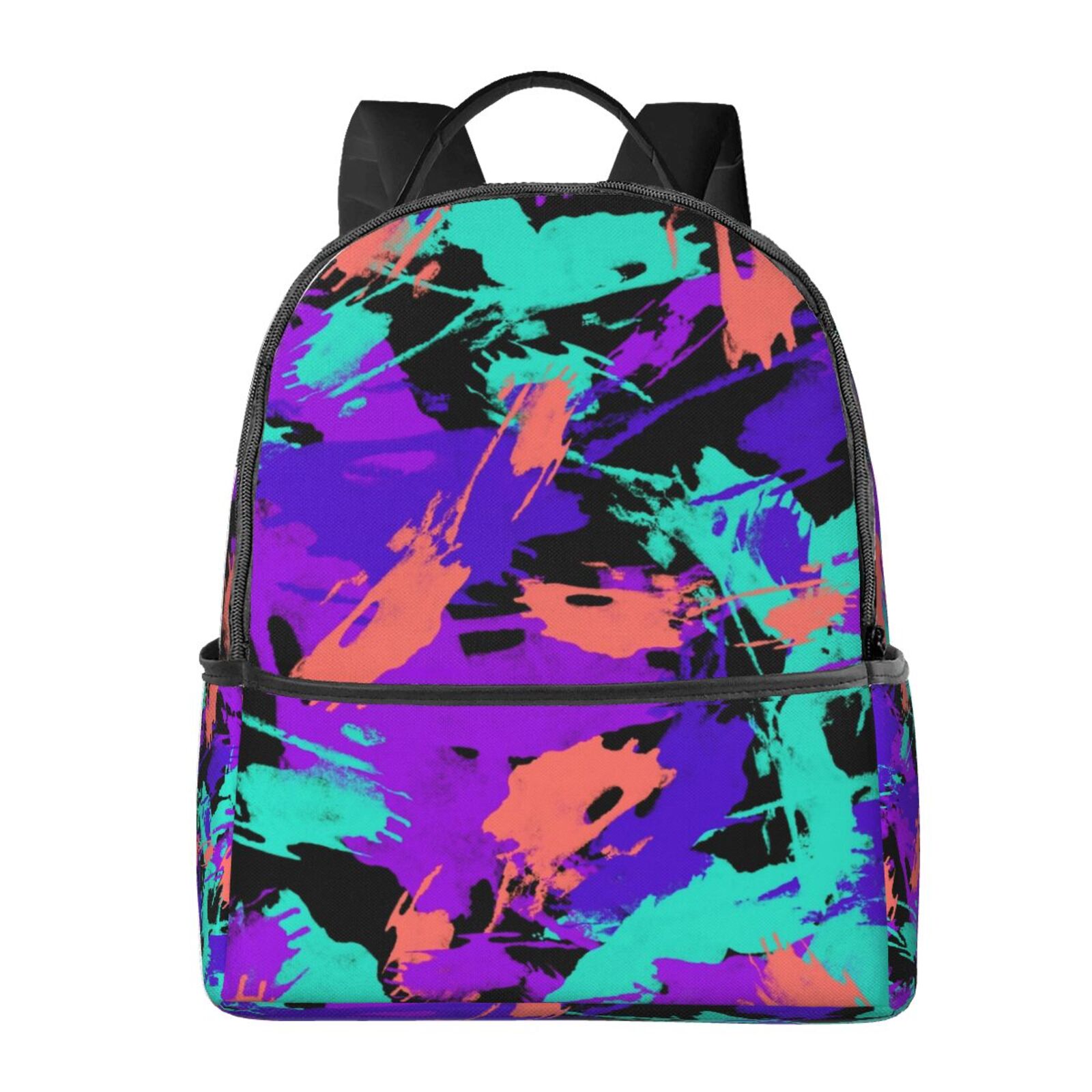 Psychedelic Tie Dye Backpack for Men Women Laptop Backpack Hiking ...