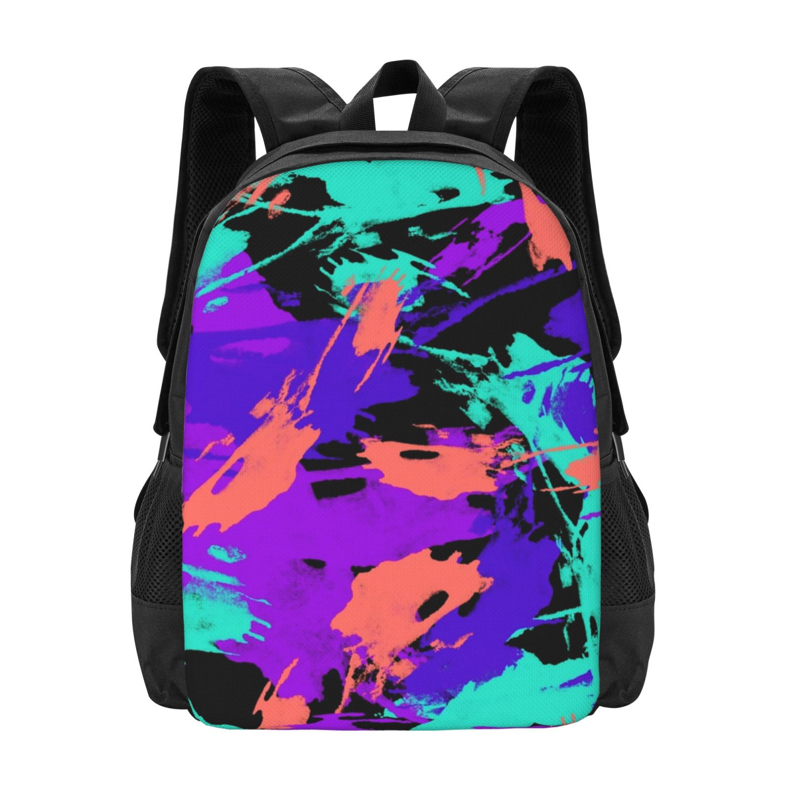 Psychedelic Tie Dye Backpack for Men Women Laptop Backpack Hiking ...