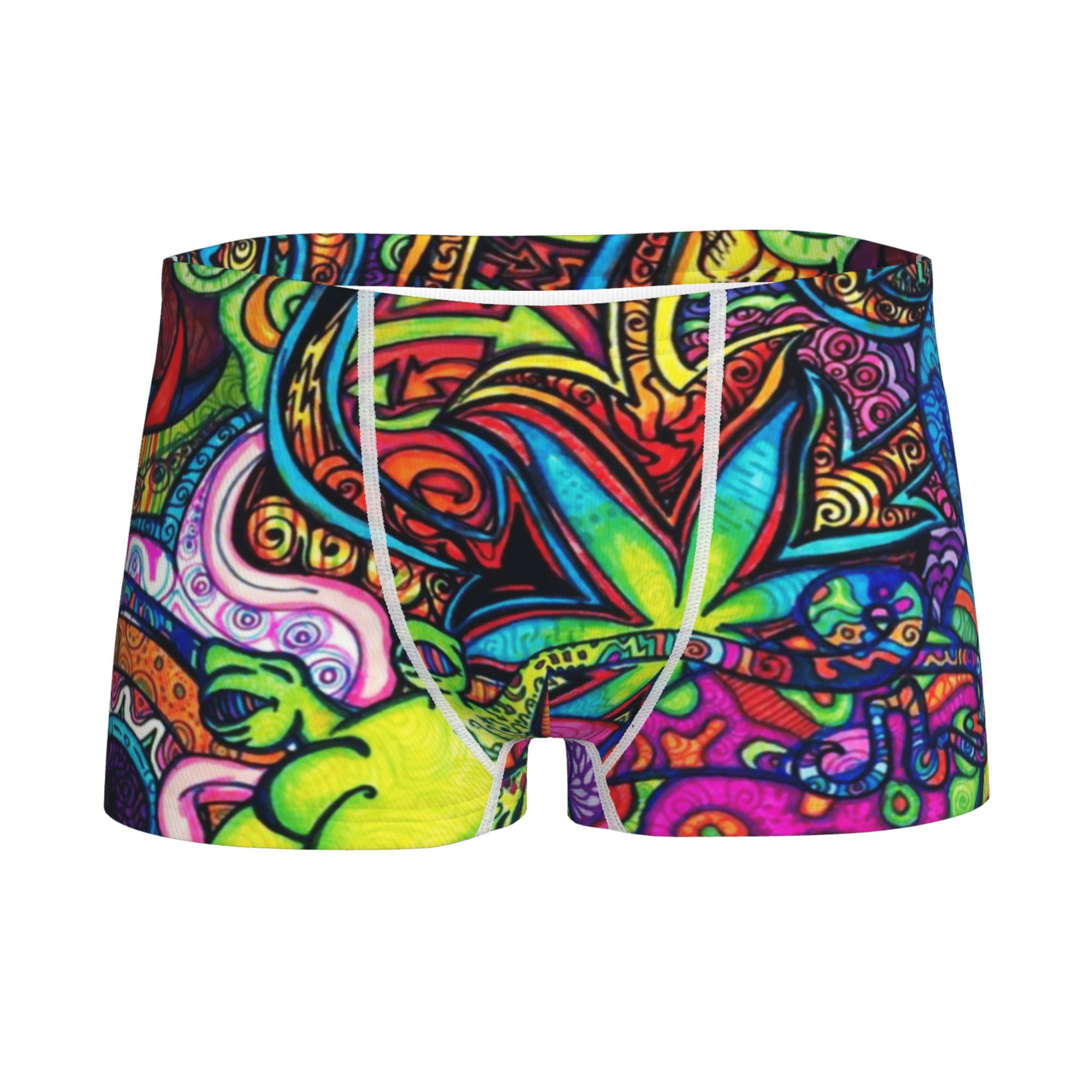 Psychedelice Sepia Dungeon Ii Boys'100% Cotton Boxer Brief Soft ...