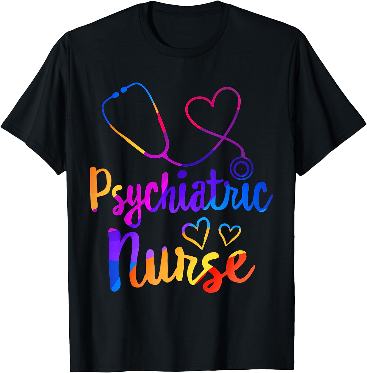 Psychiatric Nurse Week RN Mental Health Nursing School Psych T-Shirt ...