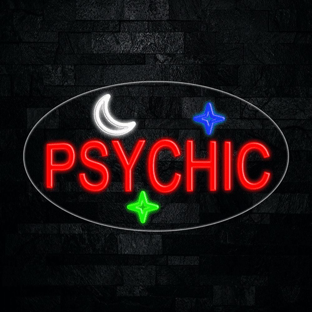 Psychic LED Neon Sign 28"L x 16"H #34282 - Walmart.com