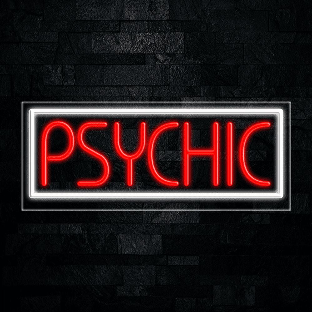 Psychic-LED Neon Sign 30"L x 12"H #30286 - Walmart.com