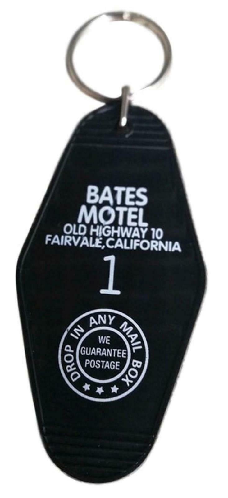 Psycho Bates Motel Room Key Keychain Keyring - Walmart.com