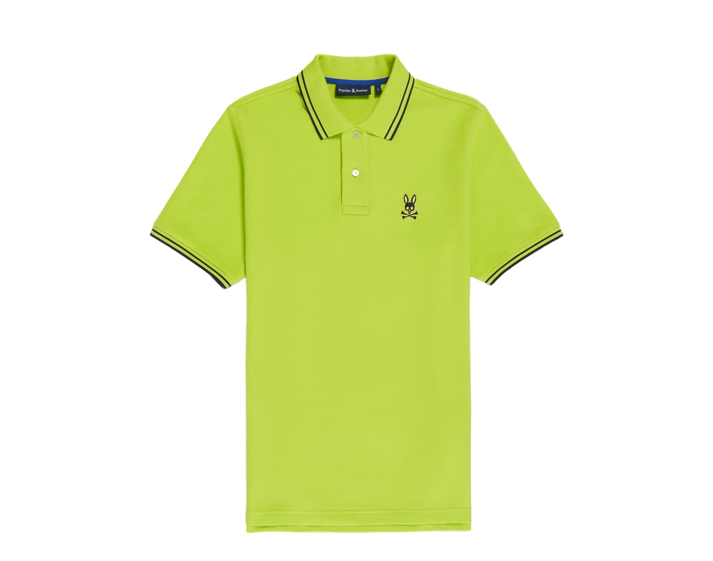 Psycho Bunny Men's Posen Matte Pique Polo Acid Lime B6K327Z1PC-ACLAcid ...