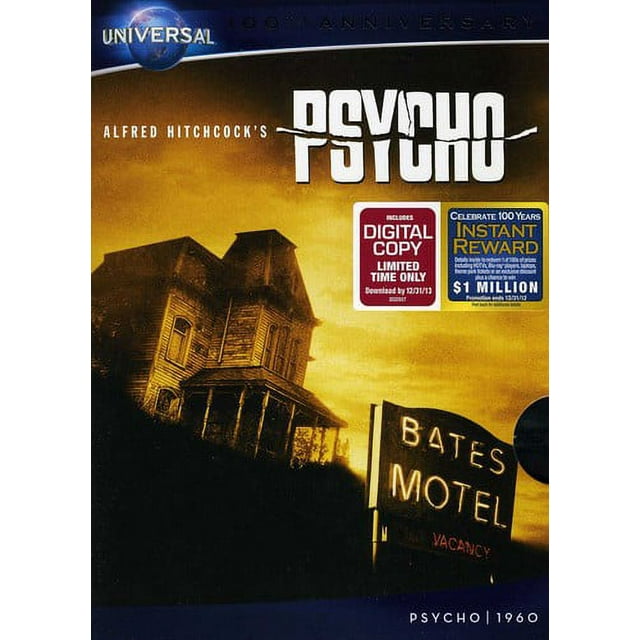 Psycho (DVD), Universal Studios, Mystery & Suspense - Walmart.com