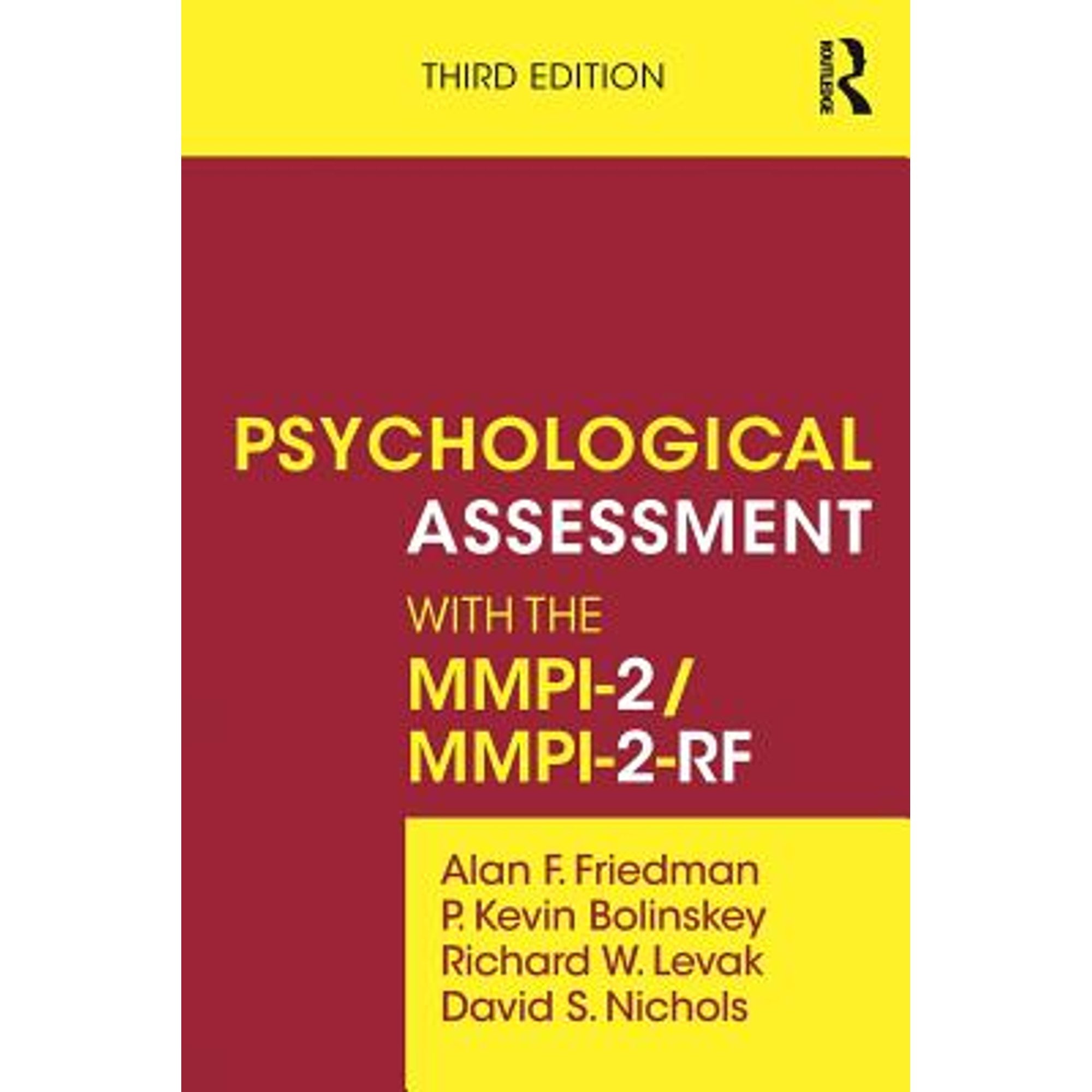 Pre-Owned Psychological Assessment with the MMPI-2 / MMPI-2-RF ...