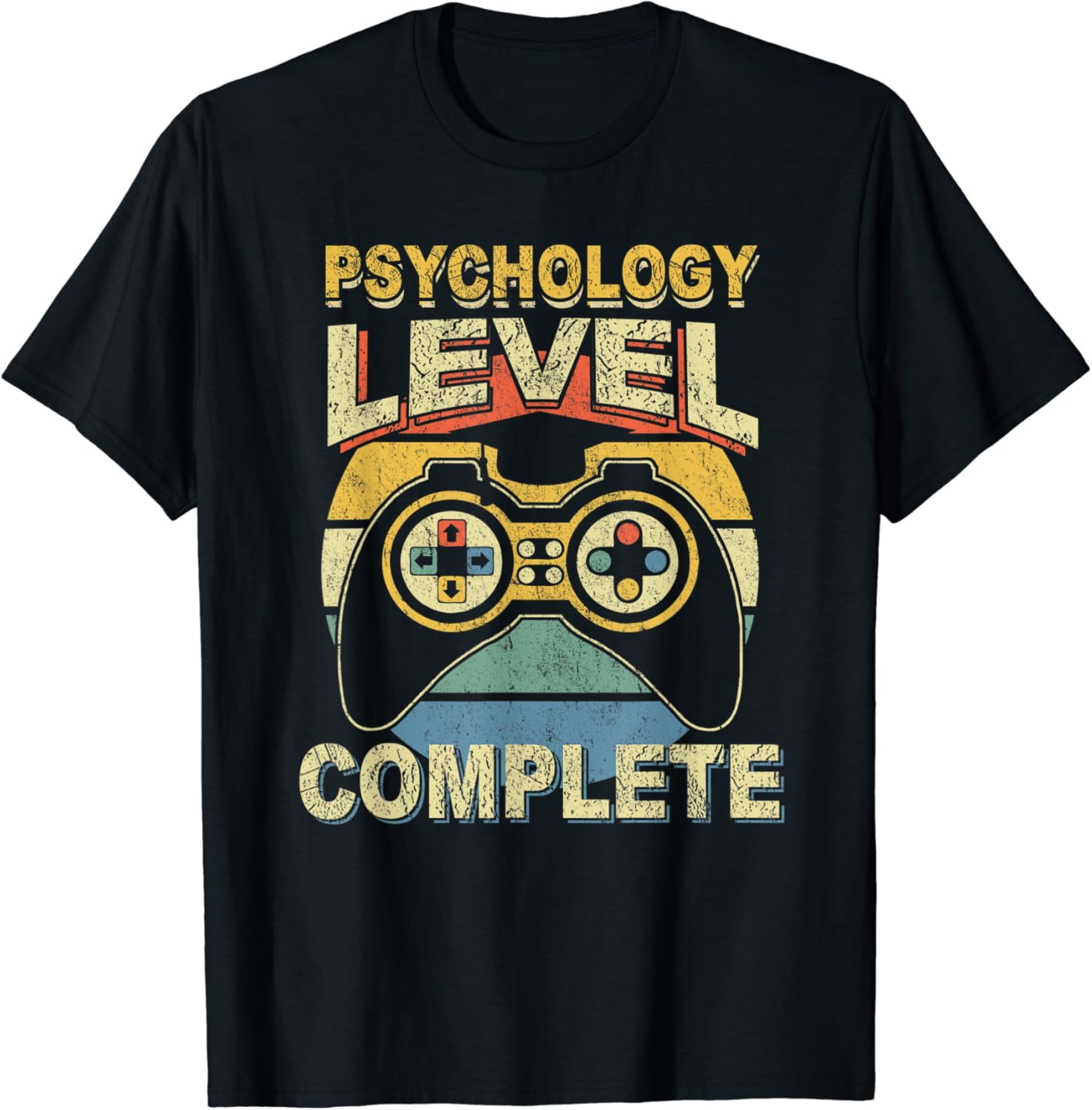 Psychology Graduation Funny Creative Graphic T-Shirt Gamer Graduation ...