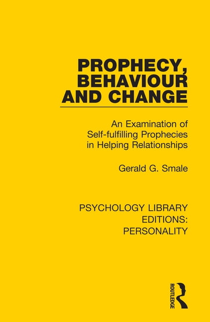 Psychology Library Editions: Personality Prophecy, Behaviour and Change ...