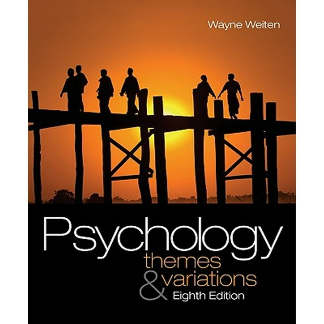 Psychology: Themes and Variations (Hardcover) by Wayne Weiten - Walmart.com