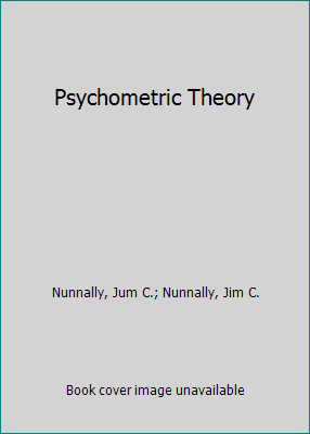 Pre-Owned Psychometric Theory (Hardcover) 0070474656 9780070474659 ...