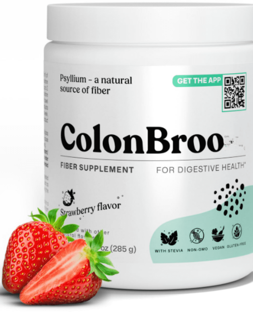 Psyllium Husk Powder (Strawberry) - Colon Cleanse for Bloating Relief ...