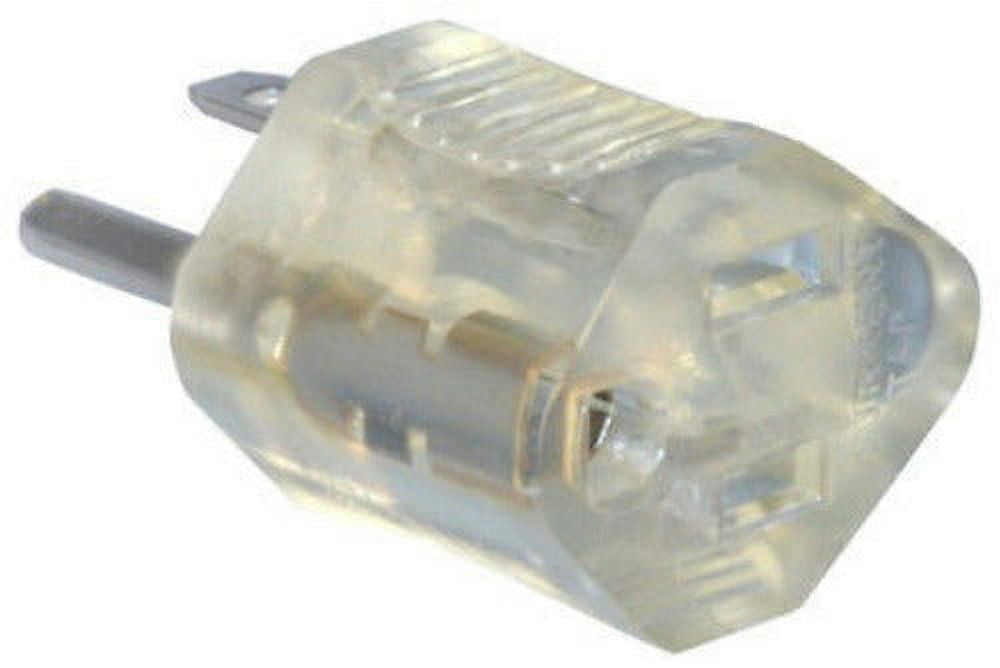 Pt Ho Wah 09907ME 15A Clear Lighted End Electrical Plug Grounding ...