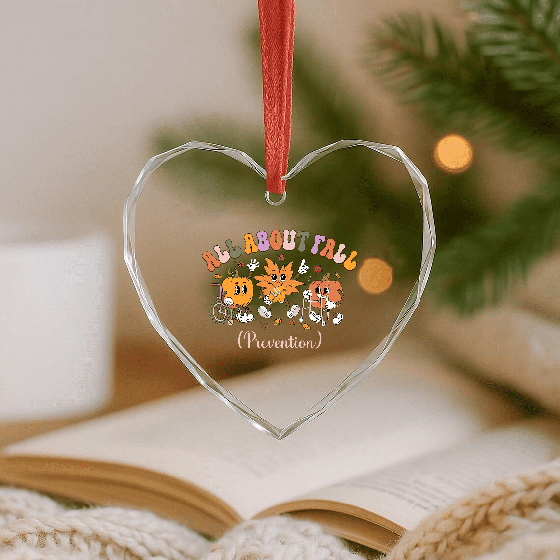 Pt Nurse Fall I Love Fall Prevention Fall Physical Therapy Ornament ...