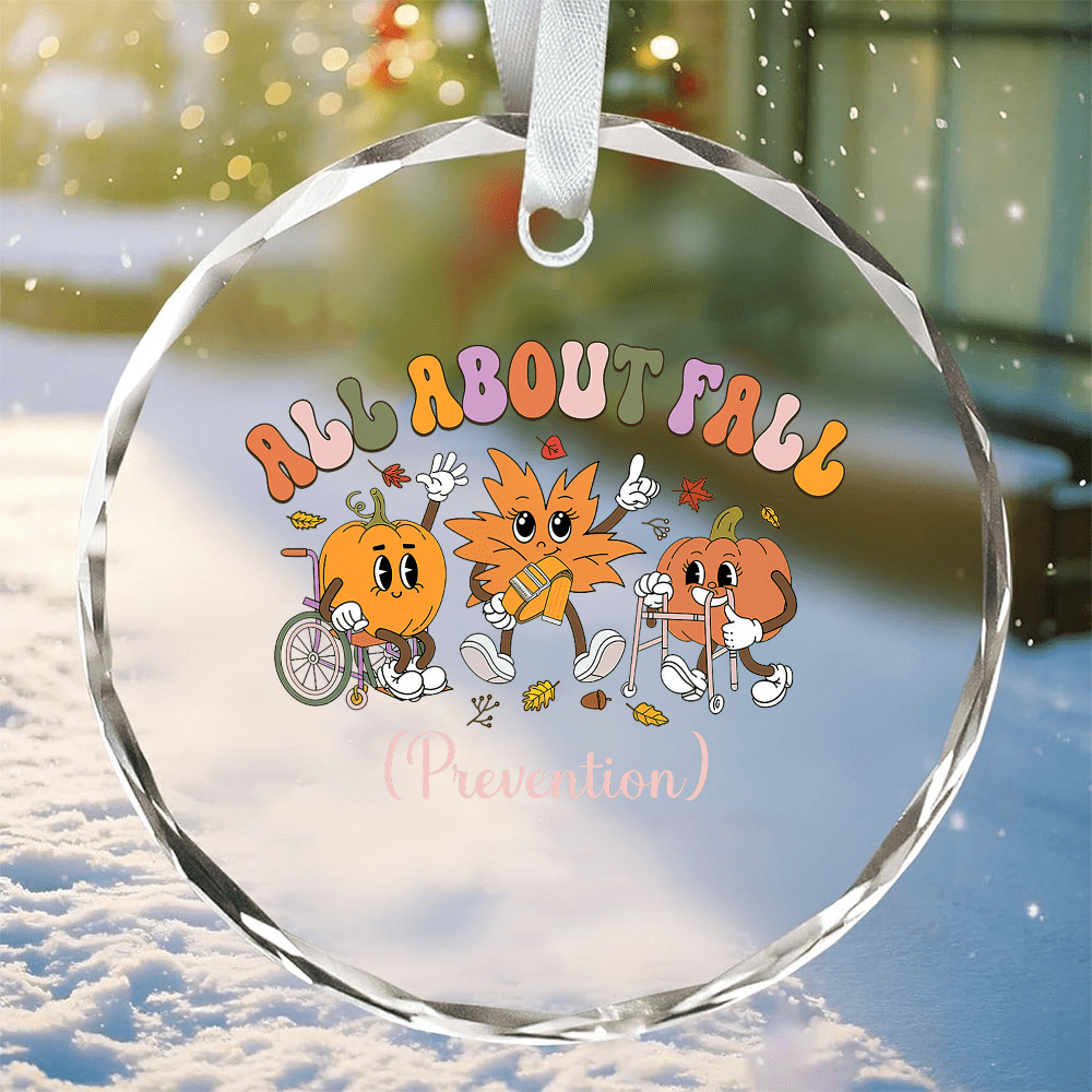 Pt Nurse Fall I Love Fall Prevention Fall Physical Therapy Ornament ...