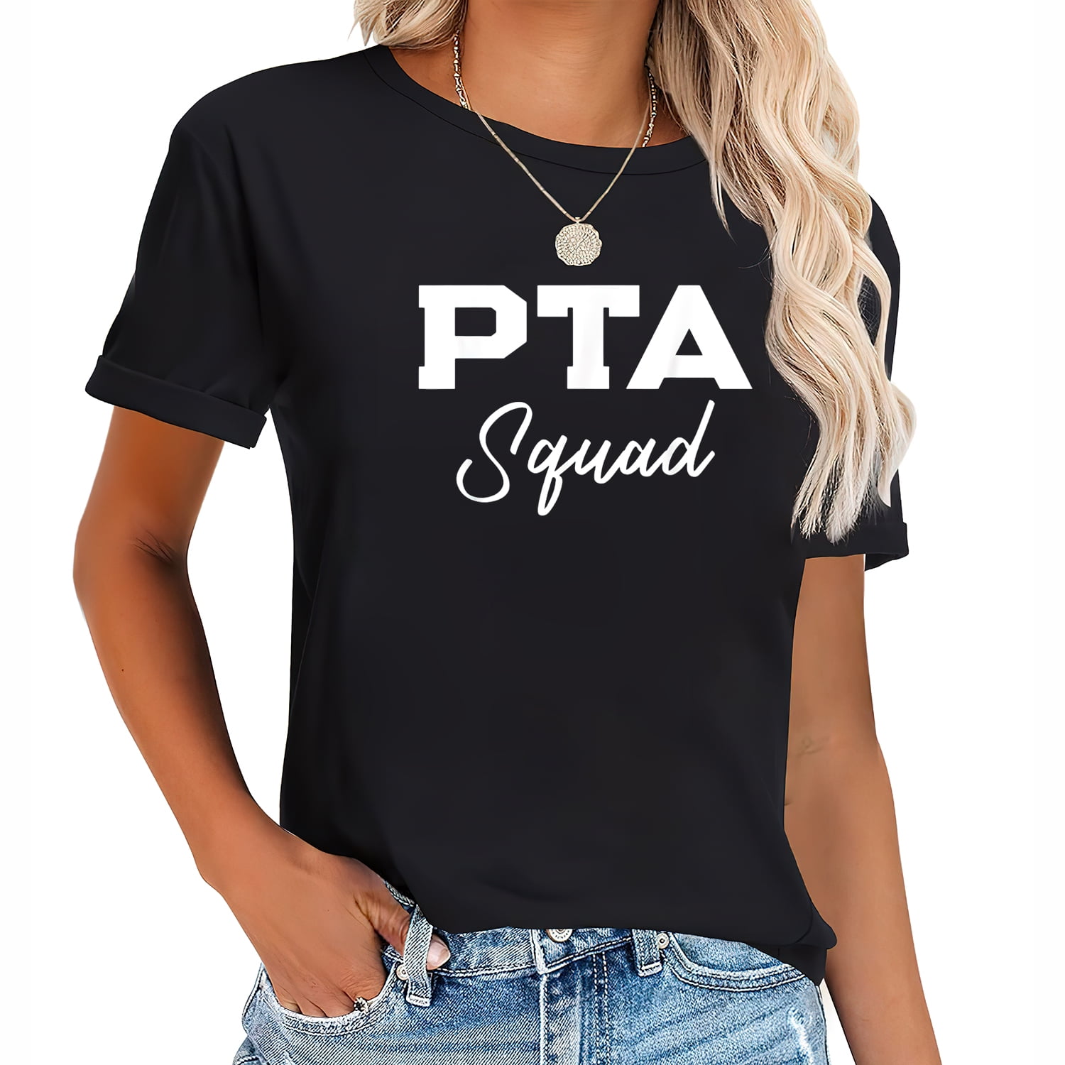 Pta Squad Parent Teacher Association T-Shirt - Walmart.com