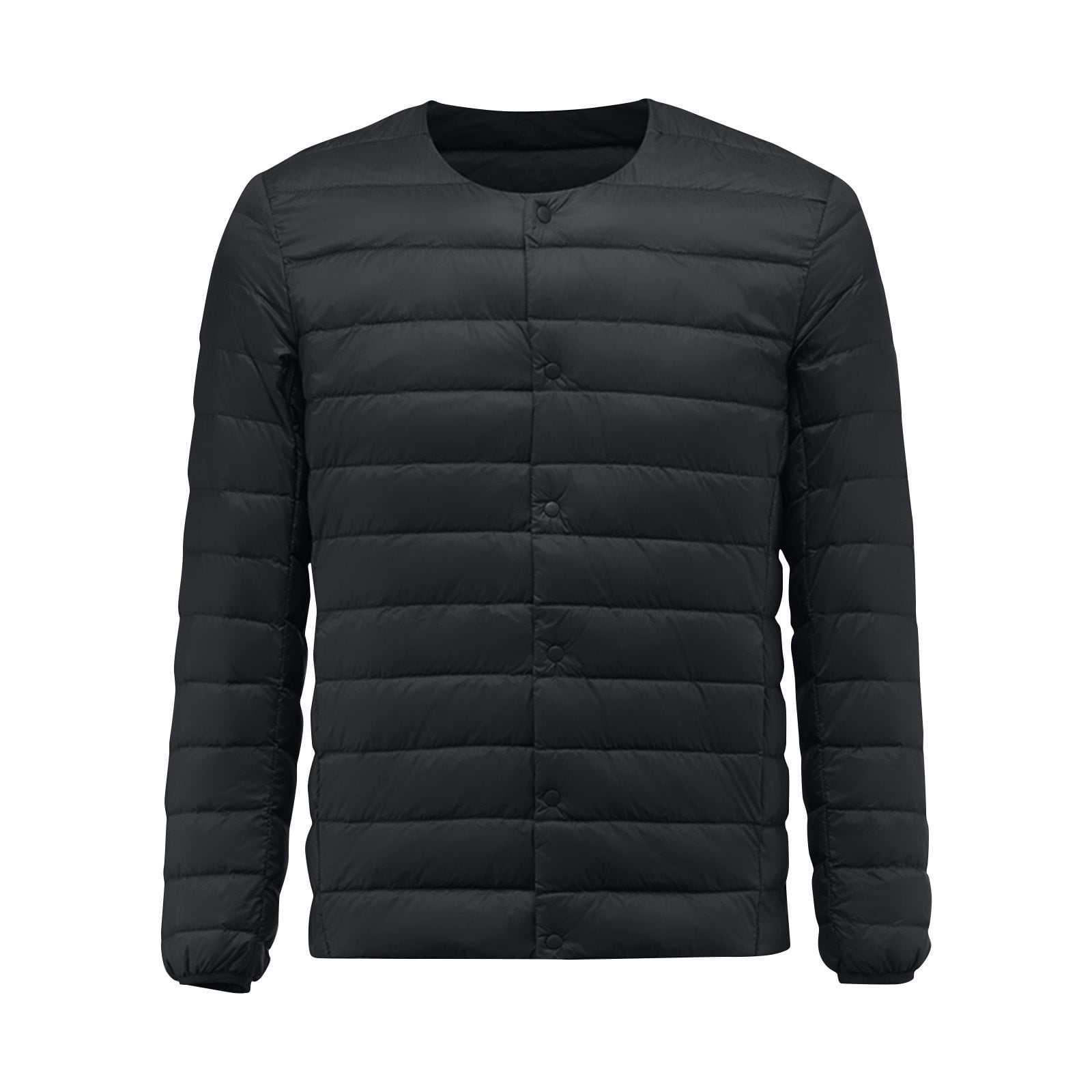 Ptauao Clearance Men's Puffer Jacket Warm Winter Coat Quilted Bomber ...