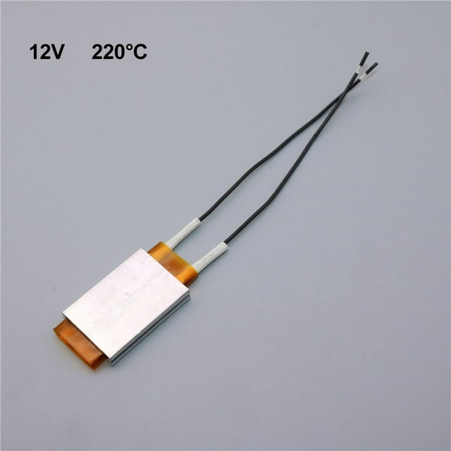 PTC Heater Plate 12V Constant Temperature Element Thermostat Heating ... PTC Heater Plate 12V Constant Temperature Element Thermostat Heating ...