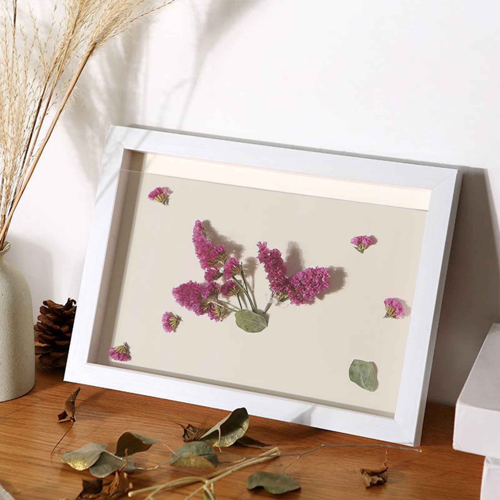 Ptetnvg Box Photo Frame Rustic Shadow Box Picture Frame Personalized ...