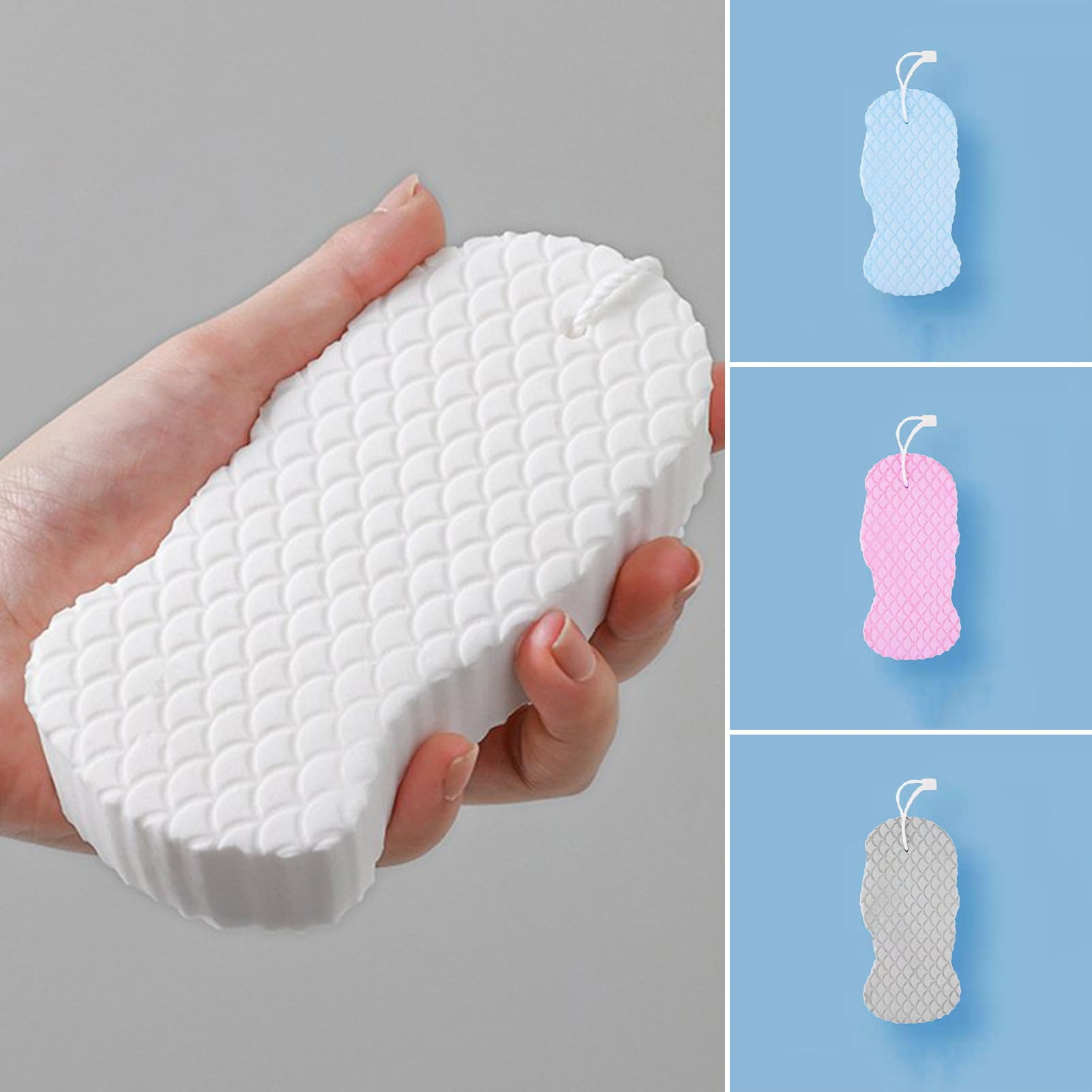 Ptetnvg Soft Pva Material Sponge Exfoliating Bath Sponge Soft 3d Bath ...