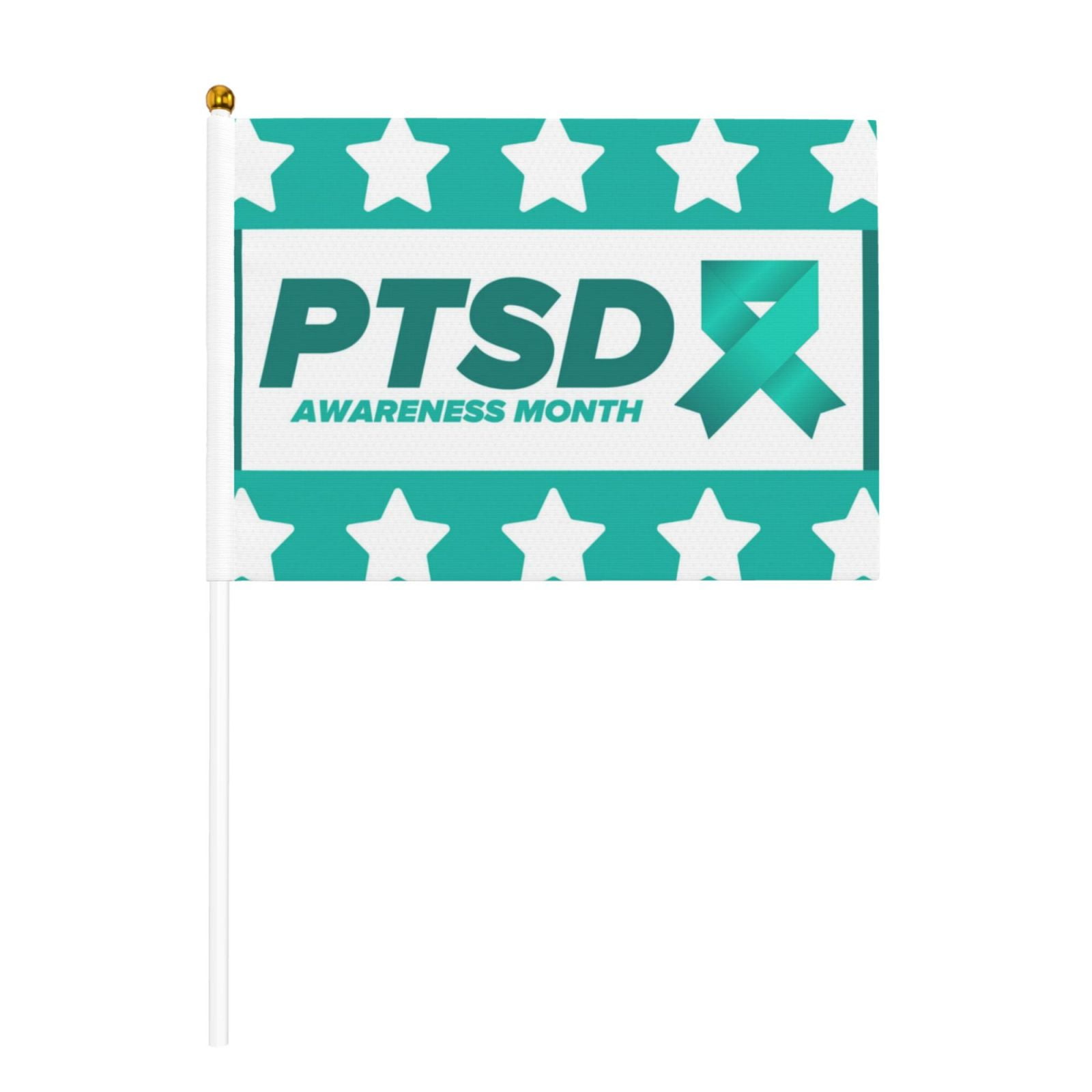 Ptsd Awareness Month Flag Small Mini Hand Held Flags Small Miniature ...