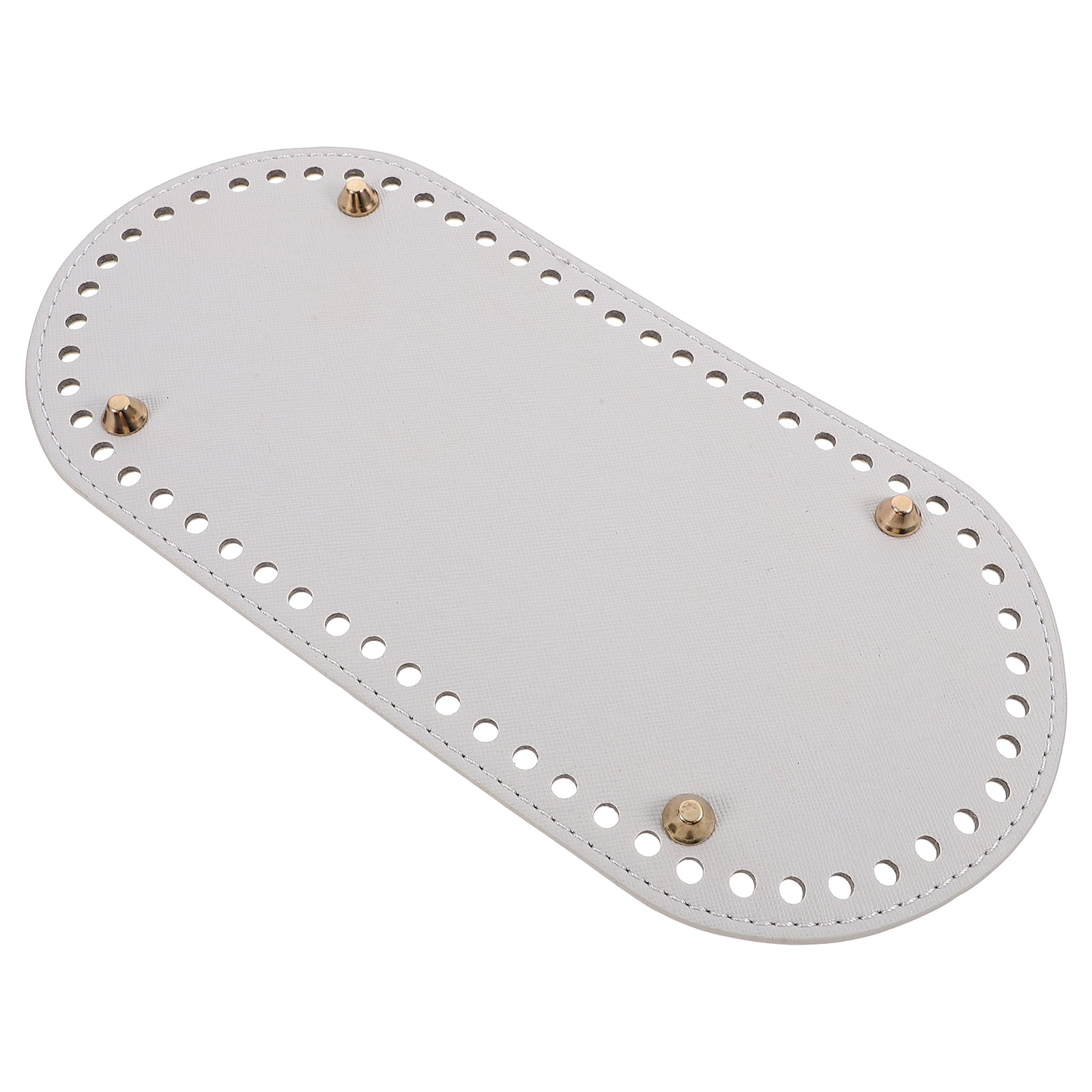 Pu Bag Bottom Pad Handbag Base Shaper Oval Purse Organizer Insert ...