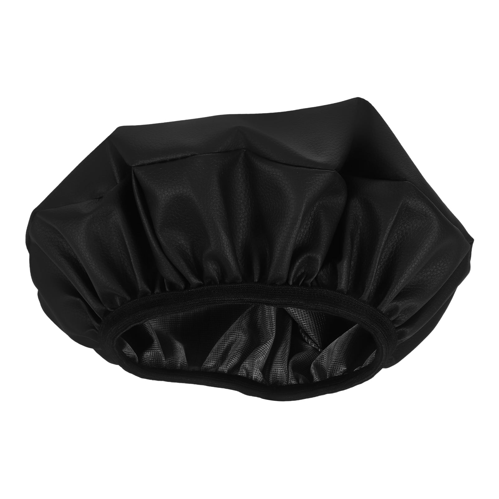 Pu Round Stool Cover Waterproof Seat Cover Black Swivel Chair Cover ...