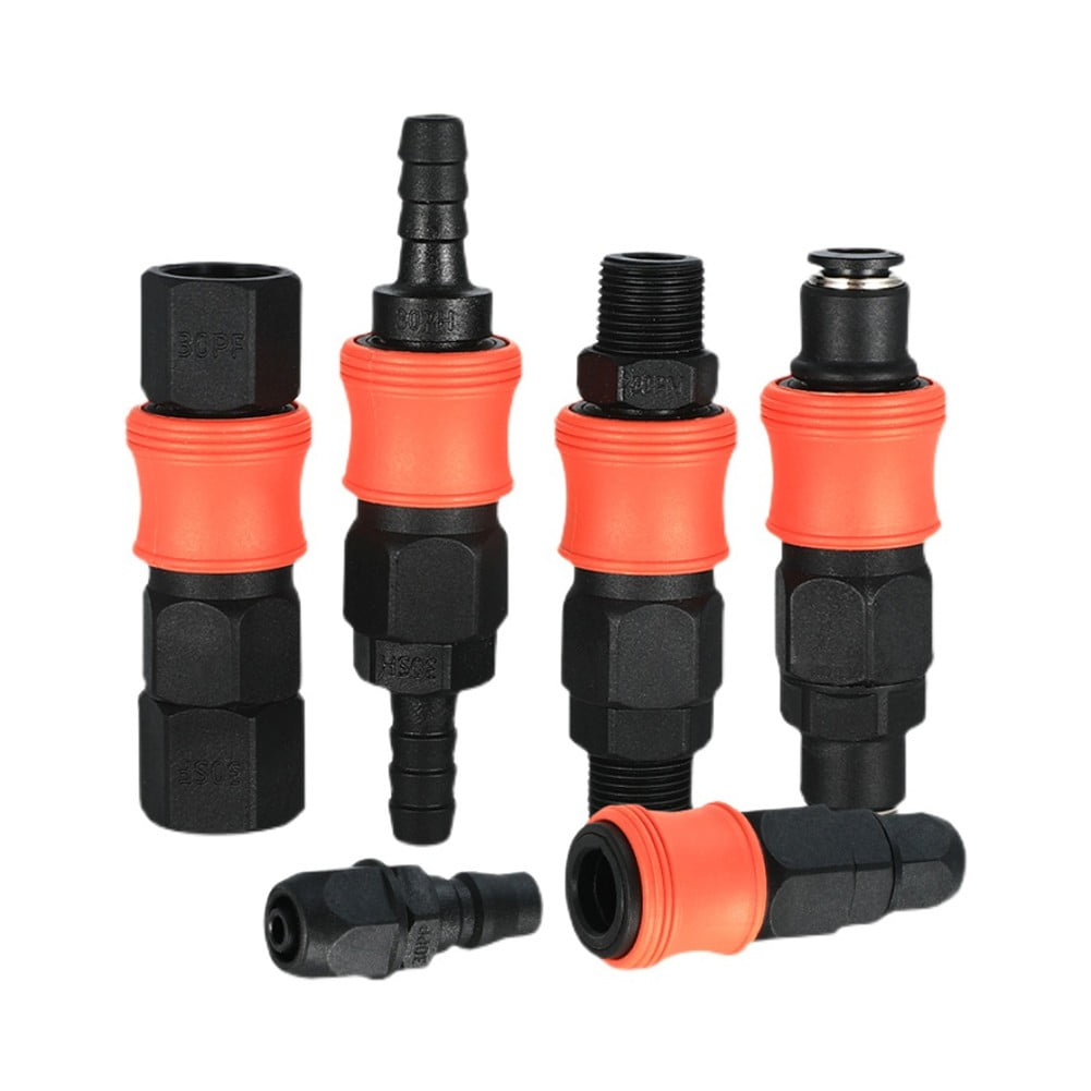 Pu Tube Pneumatic Plastic Steel Self-Locking C-Type Quick Plug ...