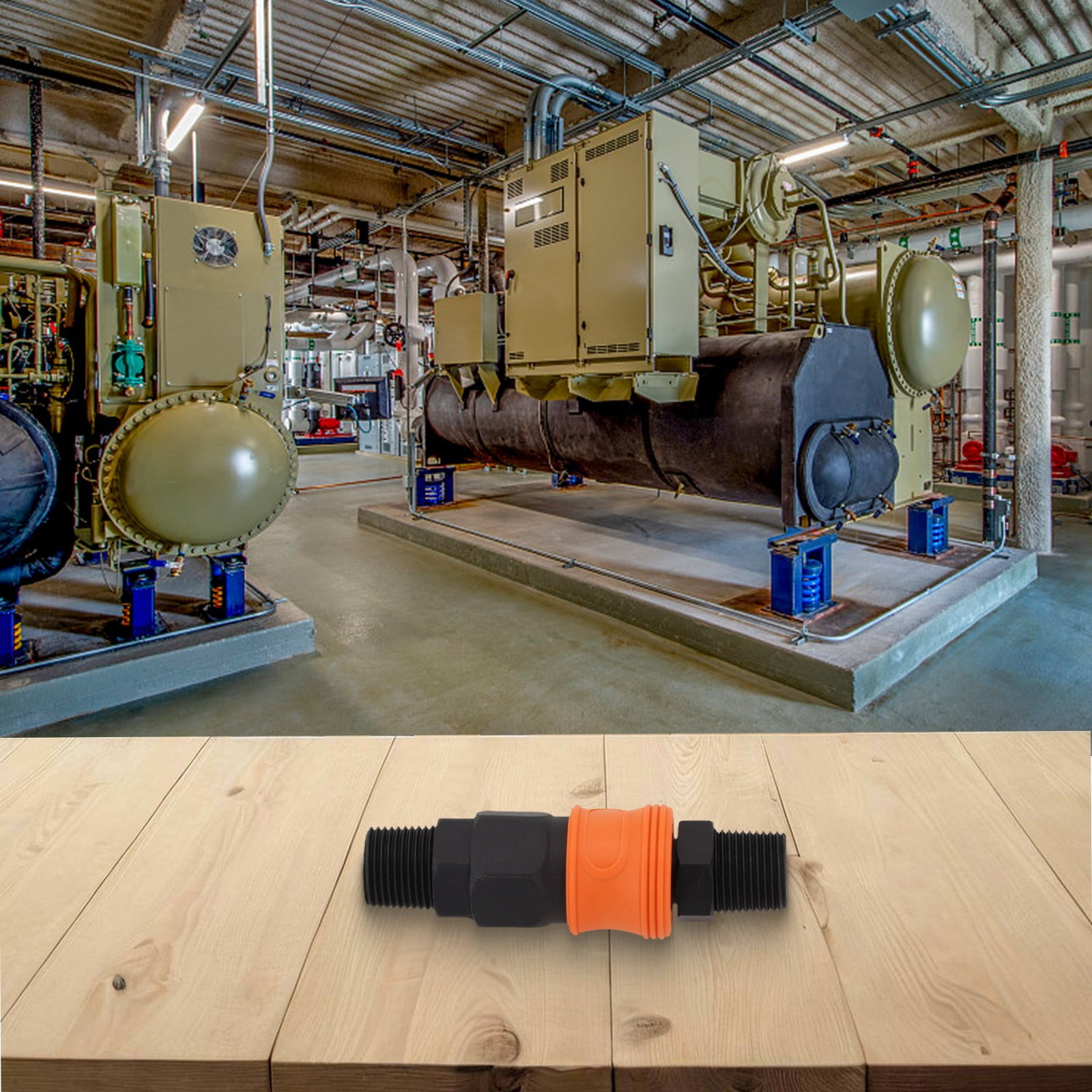 Pu Tube Pneumatic Plastic Steel Self-Locking C-Type Quick Plug ...