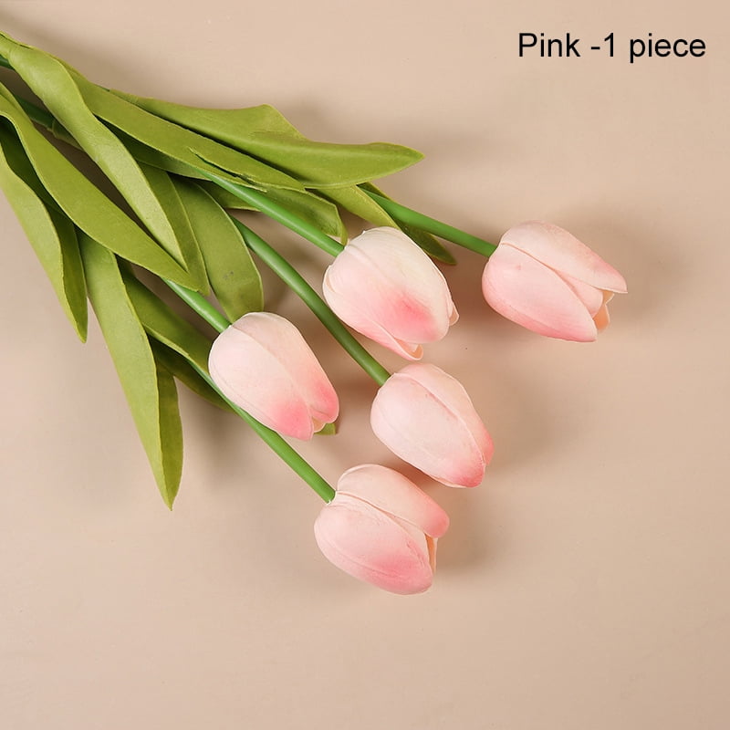 Pu Tulip Simulation Flowers Feel Moisturising Fake Flowers Scandinavian ...