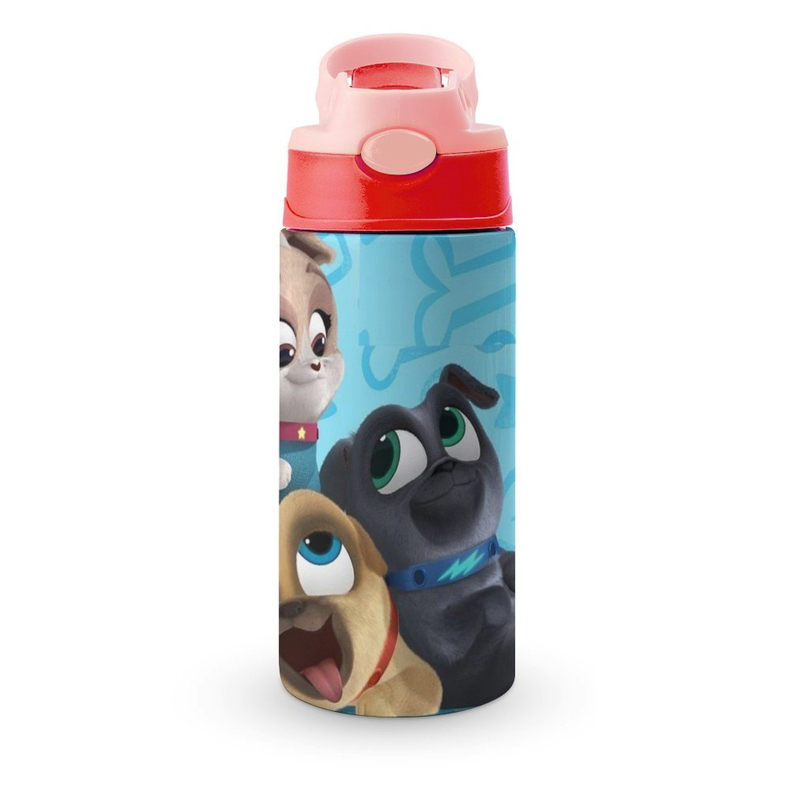 Pu-ppy Do-gs Pa-ls Water Bottle for Boys Girls Anime Children's Water ...