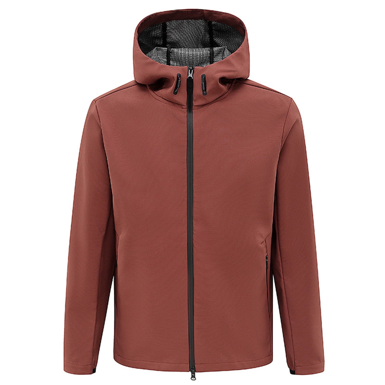 PuLe Hoodies for Men Men's Color Matching Thin Fall Outdoor Windbreaker ...
