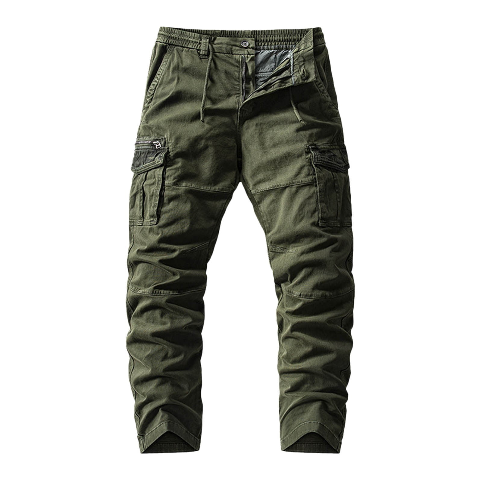 PuLe Men's Pants Work Pants for Men Construction Tactical Cargo Pants ...