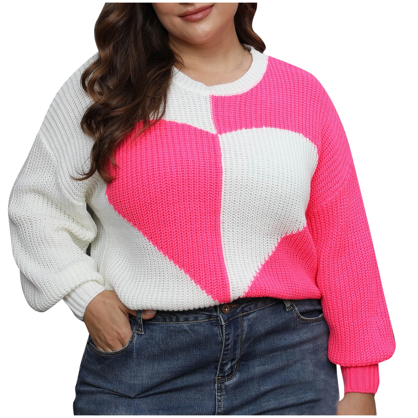 PuLe Sweaters for Women Plus Size Sweaters for Women 2024 Fall Long ...